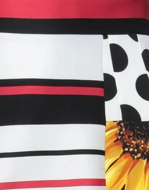 Dolce & Gabbana Floral Print Bodycon Skirt