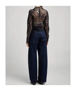 Isabel Marant Étoile Lace Long Sleeve Top