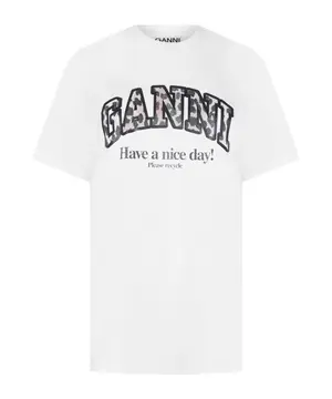 GANNI Graphic T-shirt