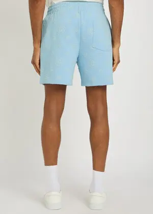 Casablanca Logo-monogrammed Cotton Shorts