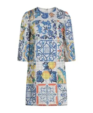 Dolce & Gabbana Floral Dress - White
