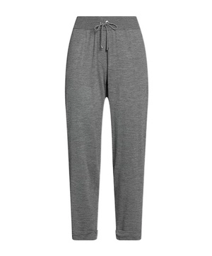 Brunello Cucinelli Mélange Knit Cropped Trousers