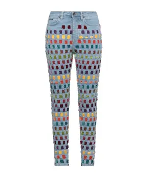 Dolce & Gabbana Medium Blue Slim-fit Jeans