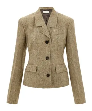 FERRAGAMO Single Breasted Blazer - Multicolor