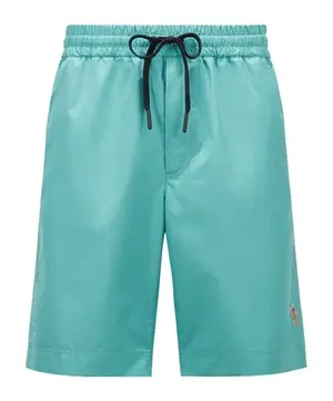 Moncler Drawstring Bermuda Shorts - Blue