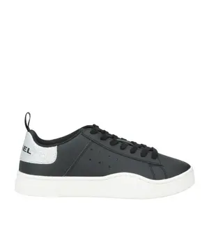 DIESEL® Solid Color Low-top Sneakers - Black