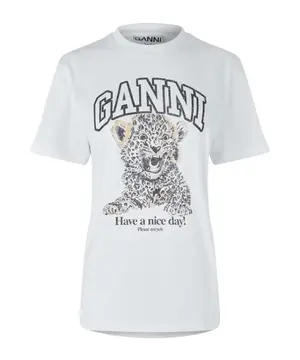 GANNI Graphic T-shirt