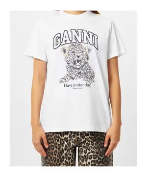 GANNI Graphic T-shirt