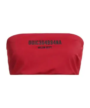 Dolce & Gabbana Plain Colour Top - Red