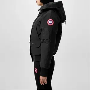 Canada Goose Logo Patch Down Jacket