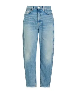 Polo Ralph Lauren Solid-color Straight-leg Ankle Jeans