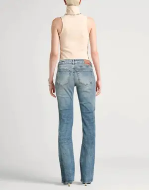 DIESEL® Mid-rise Straight Leg Jeans