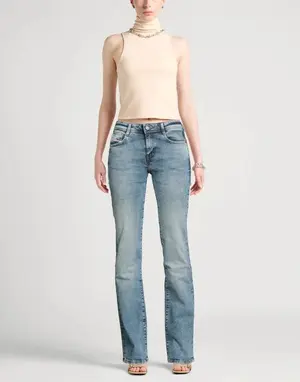 DIESEL® Mid-rise Straight Leg Jeans