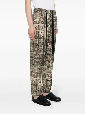 UMA WANG Waist Strap Casual Pants