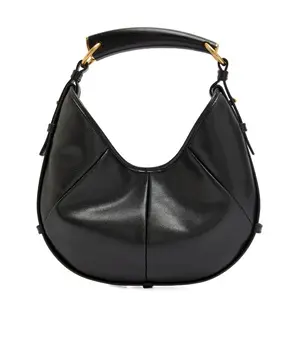 Saint Laurent Snap Button Handbag - Black