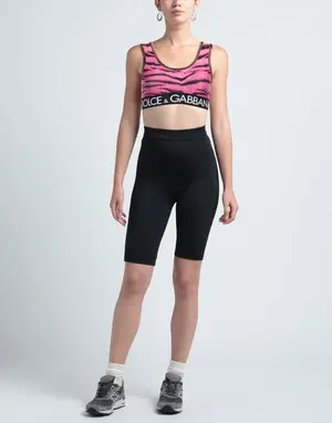 Dolce & Gabbana Sleeveless Tiger-print Crop Top