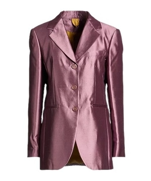 Max Mara Single-breasted Blazer - Red
