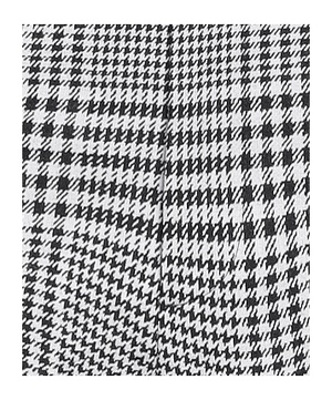 Burberry Prince Of Wales Check Flannel Straight-leg Trousers