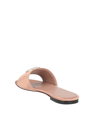 Tory Burch Embellished Logo Slides
