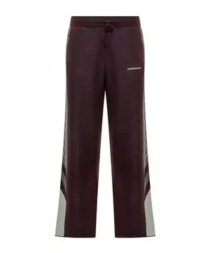 Casablanca Diagonal Tennis Trousers - Black