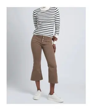 MAXCO. Belted Flare Jeans