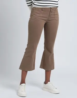 MAXCO. Belted Flare Jeans