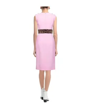 Dolce & Gabbana Leopard Print Midi Dress