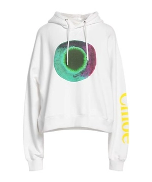 Chloé Hooded Sweatshirt - White