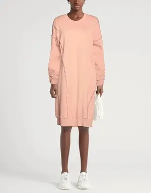 DIESEL® Solid Color Long Sleeve T-shirt Dress