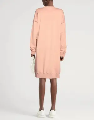 DIESEL® Solid Color Long Sleeve T-shirt Dress