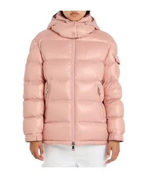 Moncler Padded Hooded Laqué Nylon Jacket
