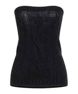 Sportmax Strapless Cable Knit Tube Top