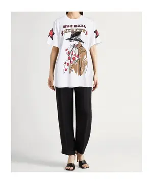 Max Mara Logo Crew Neck T-shirt