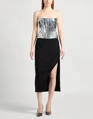 Dolce & Gabbana Metallic Strapless Corset