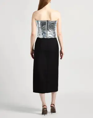 Dolce & Gabbana Metallic Strapless Corset