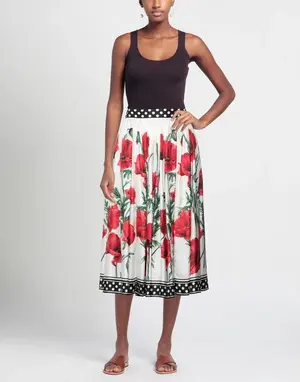 Dolce & Gabbana Printed Satin Dress