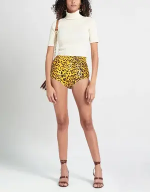 Dolce & Gabbana Leopard Print Quilted Shorts
