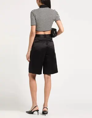 Dolce & Gabbana Striped Wool Knit Polo - Multicolor
