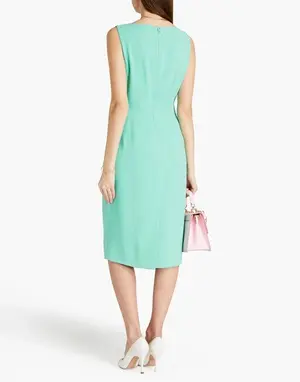 Dolce & Gabbana Sleeveless V-neck Midi Dress