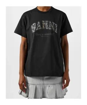GANNI Graphic T-shirt