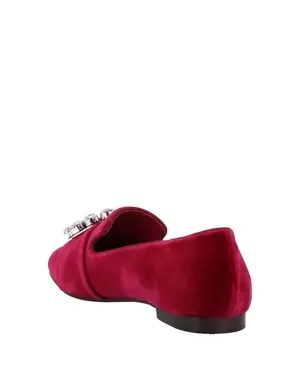 Dolce & Gabbana Embellished Velvet Loafers