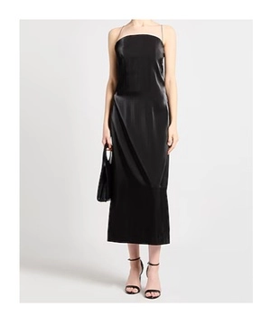 Jacquemus Sleeveless V-neck Zipper Dress