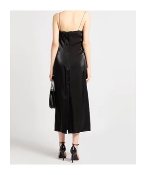 Jacquemus Sleeveless V-neck Zipper Dress