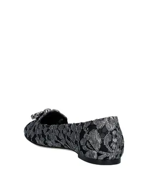 Dolce & Gabbana Round Toe Slippers