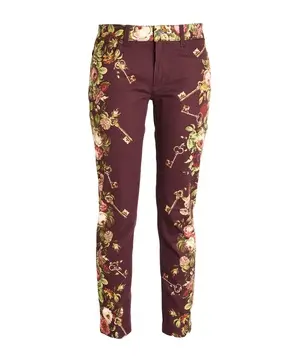 Dolce & Gabbana Floral Print Tapered Trousers