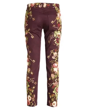 Dolce & Gabbana Floral Print Tapered Trousers