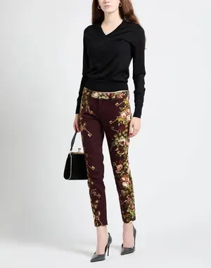 Dolce & Gabbana Floral Print Tapered Trousers