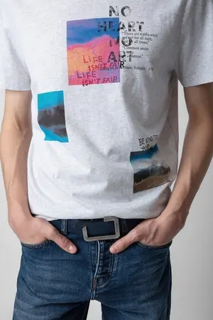 Zadig&Voltaire Voltaire Ted Photoprint T-shirt