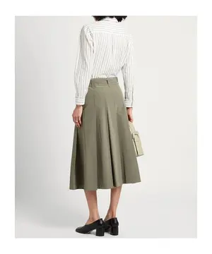 MAXCO. Max&co. Striped Long Sleeve Shirt With Classic Collar