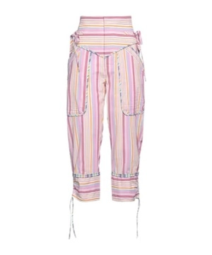 Isabel Marant Étoile Striped Drawstring Hem Casual Pants